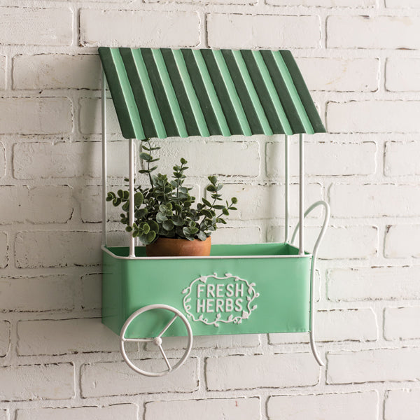 Fresh Herbs Hanging Wall Cart – The Cottage Store