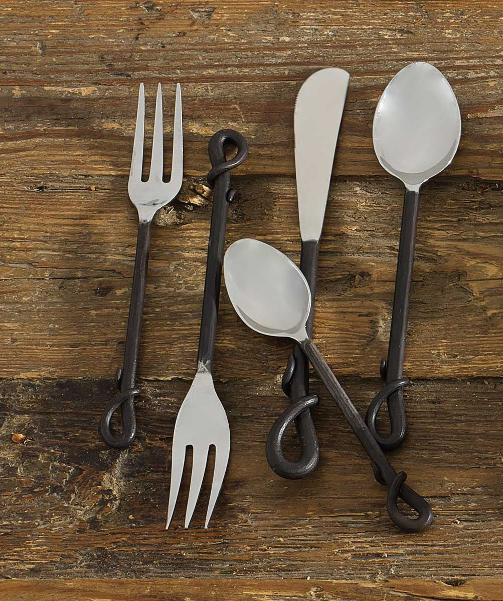 Forged Loop Utensil Set (5 piece) – The Cottage Store
